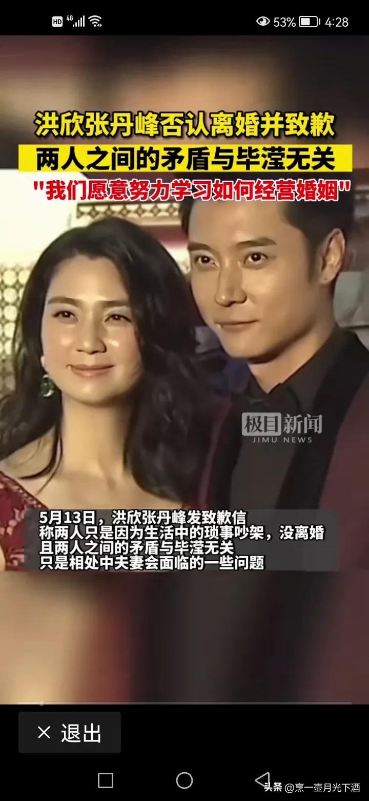 Hong Xin and Zhang Danfeng used divorce to hype, how is Bi Ying doing now? - iMedia