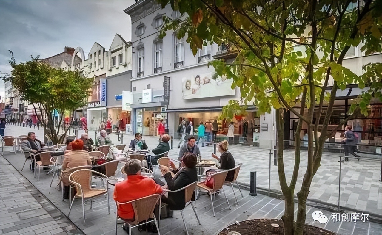 "Case" A good commercial pedestrian street is designed in this way - iNEWS