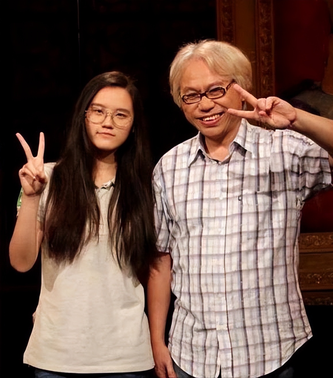 Lin Jingen, the heroine of "Grandpa and Grandson Love", used her ...