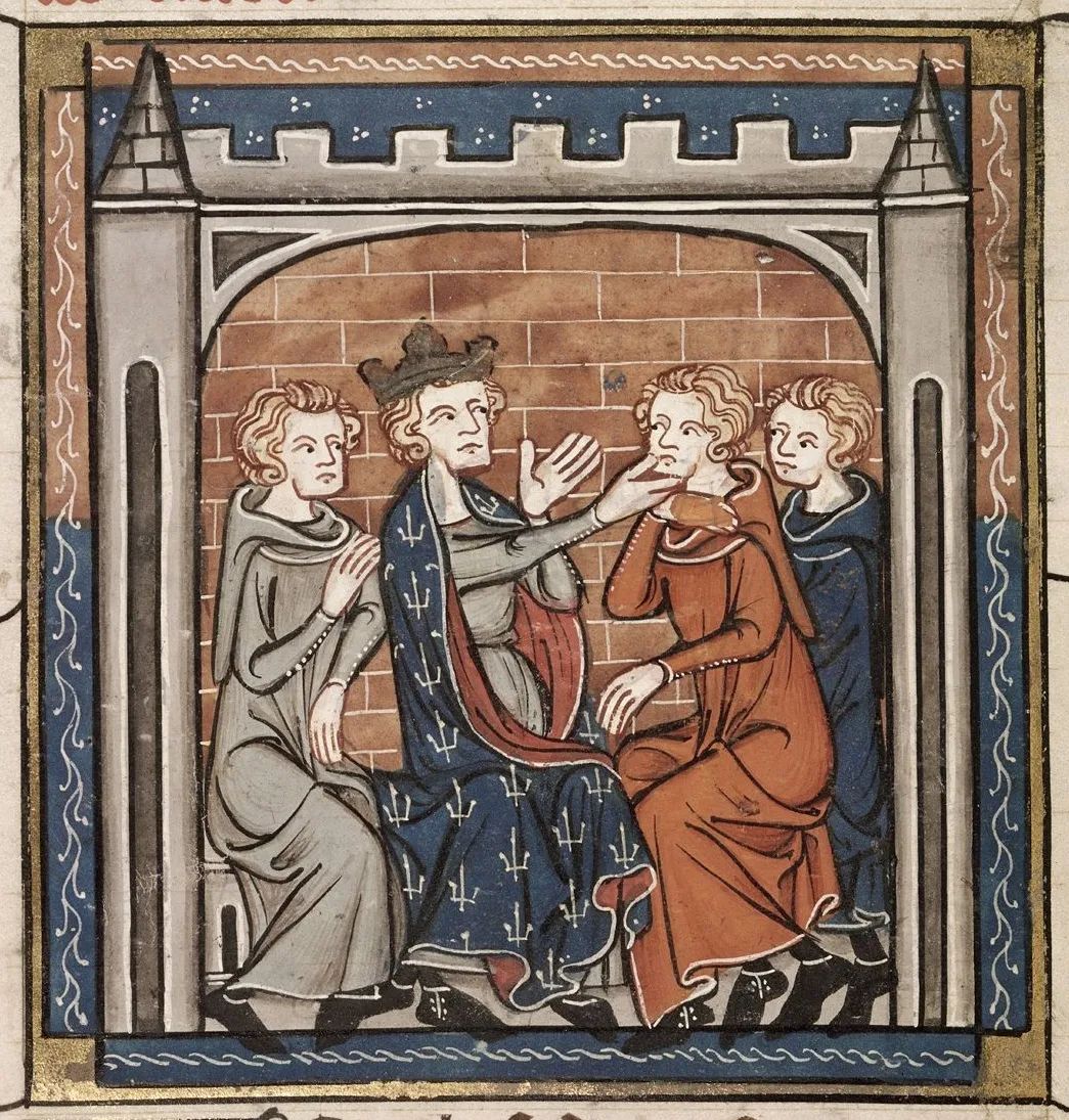 In the Middle Ages, the king of England and France, which one had the ...