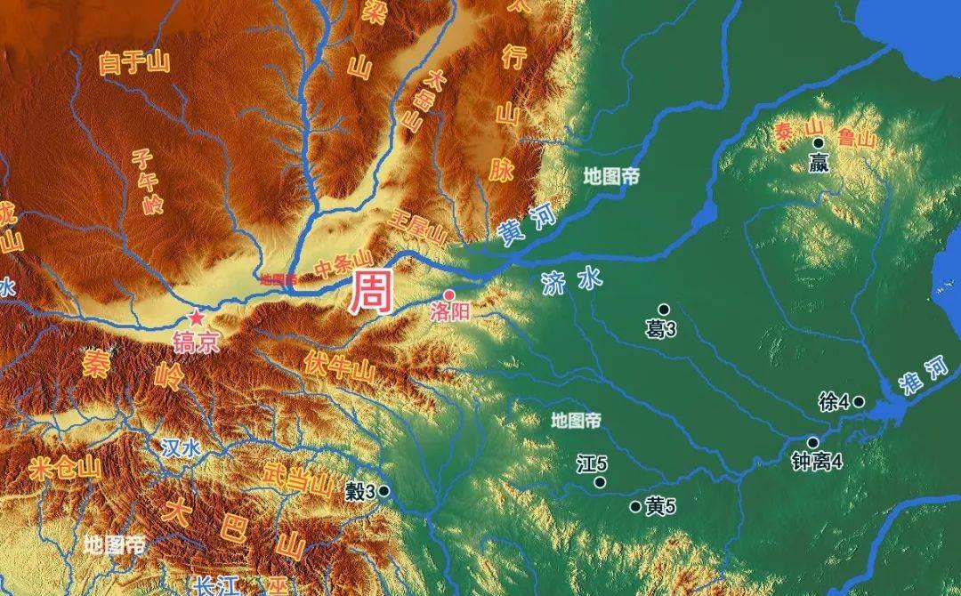 There is no Qin among the seven kingdoms of the Western Zhou Dynasty ...