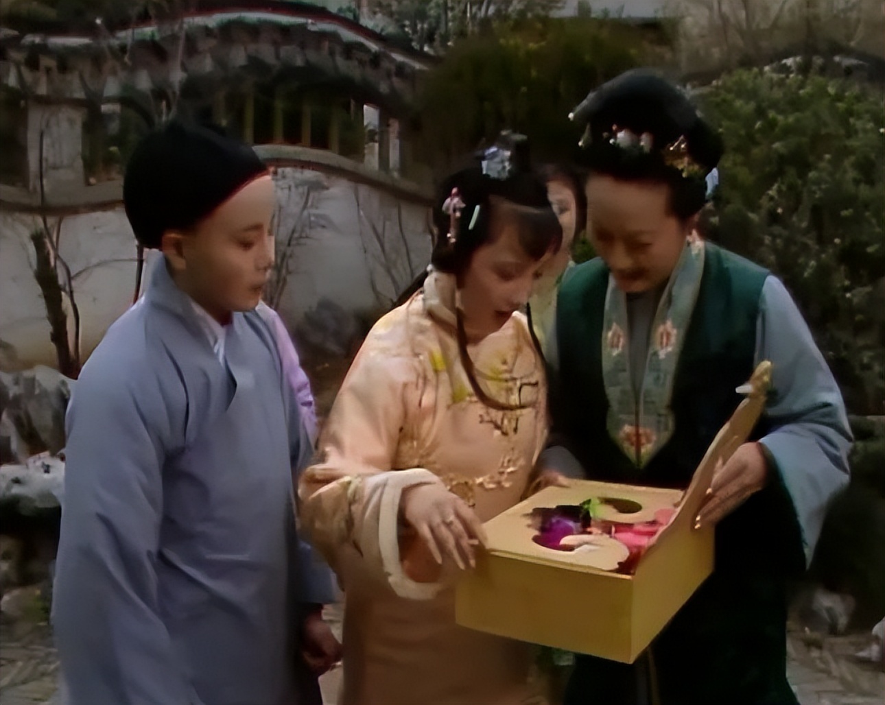 Zhou Rui's family gave the palace flowers, but did they treat Daiyu ...