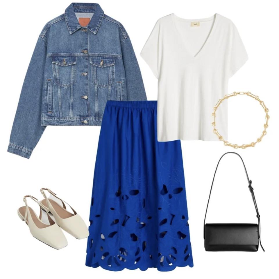 6 sets of blue matching, wear this summer's fresh ocean style, age ...