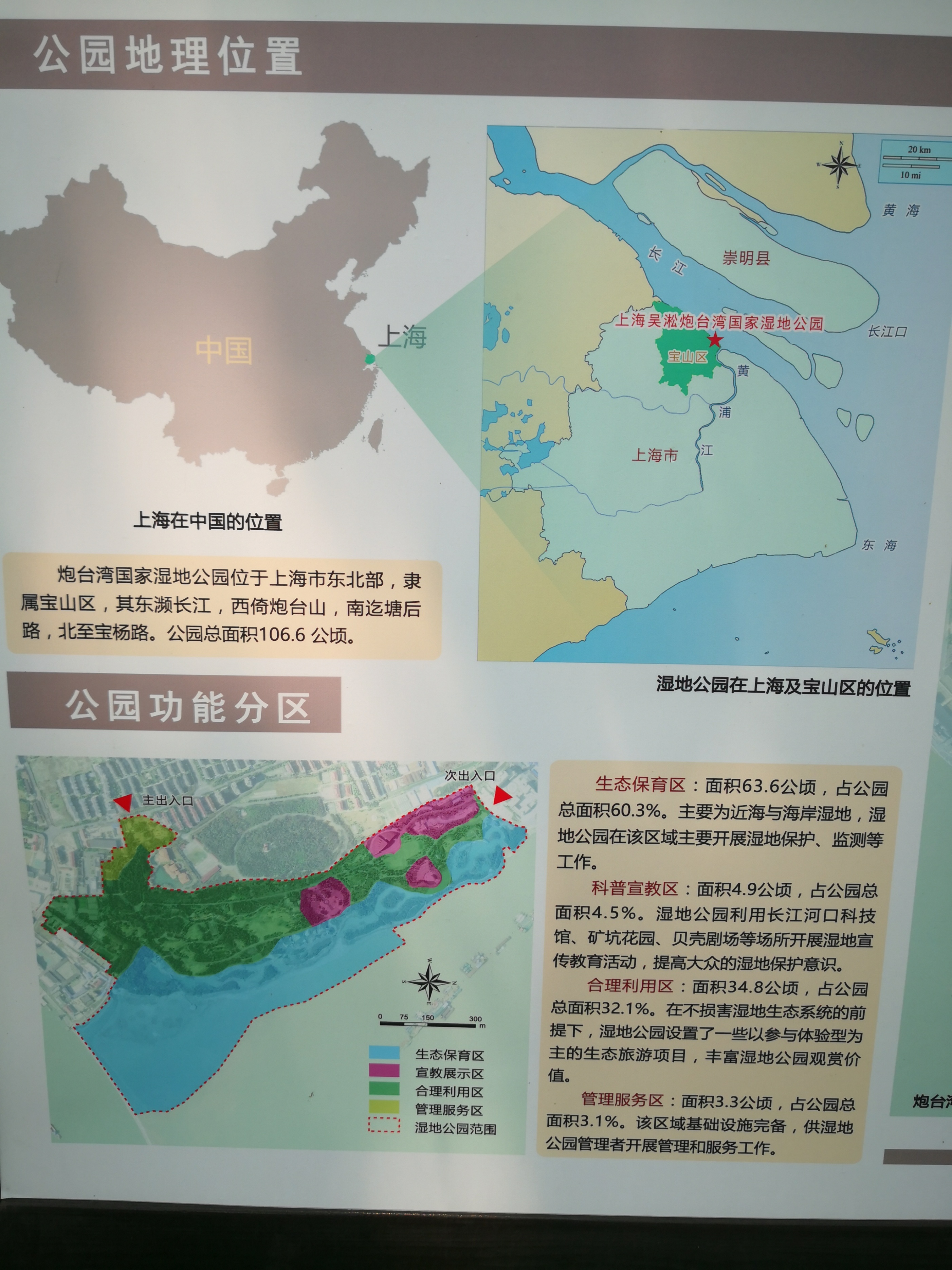 Shanghai Paotai National Wetland Park, named after Qingshuishi Fort ...