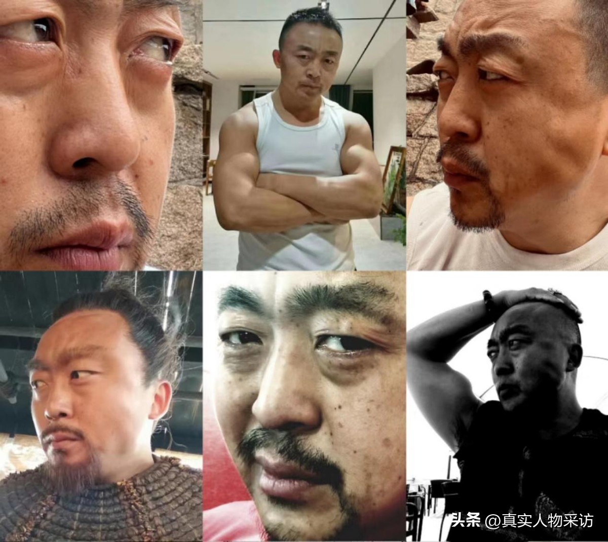 I, a native of the Northeast, a young actor from Hengdian, played the ...