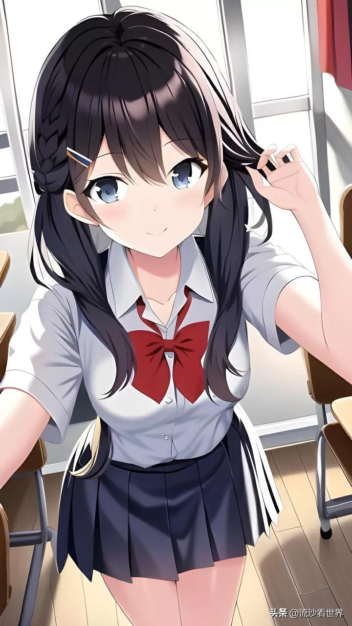 AI two-dimensional animation beauty wallpaper (12) - iNEWS