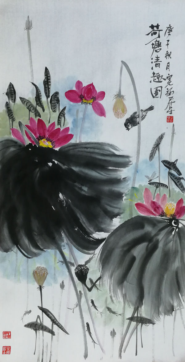 Brush and ink with the times Danqing praises Danen - painter Liu Jicong ...