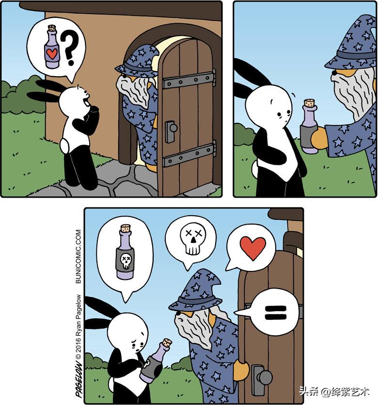 "Unfortunate Rabbit" is here again, these 20 multi-frame cartoons, poke ...