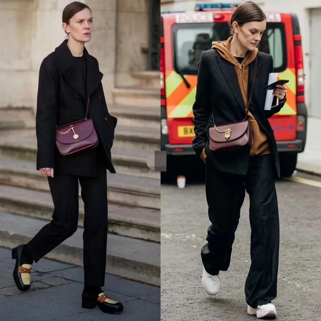 Start work now!See how the masters match their commuter outfits? - iNEWS