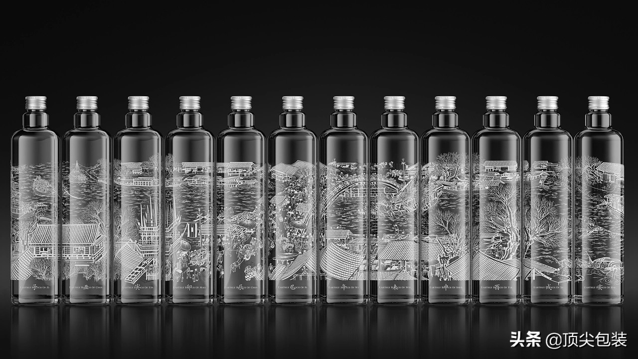 High-end drinking water packaging that masters the flow code, so the ...