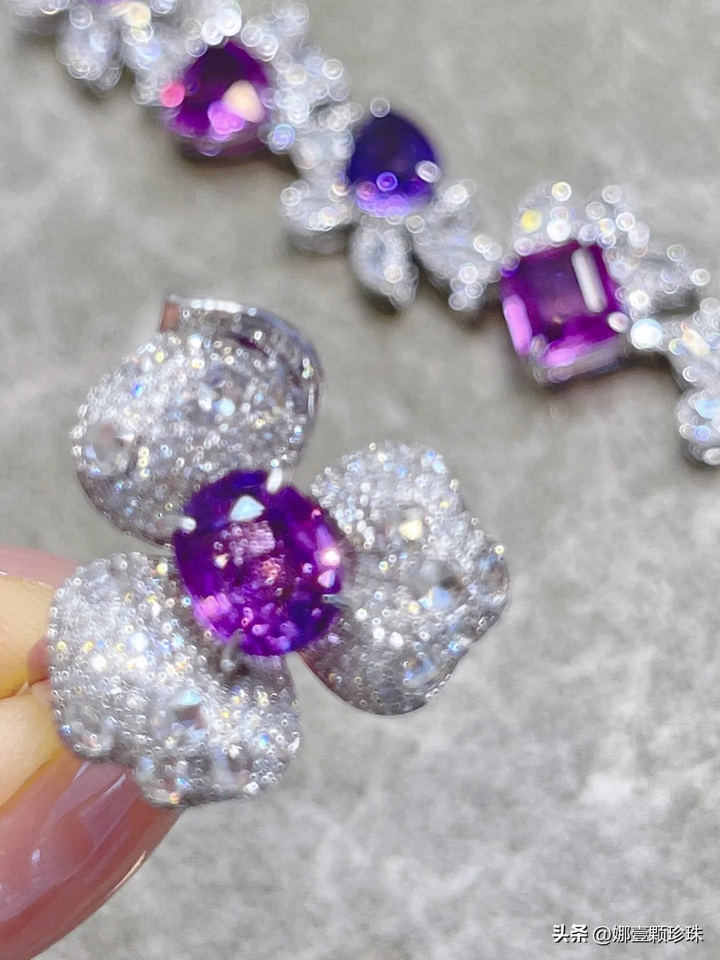 purple flower ring - iNEWS