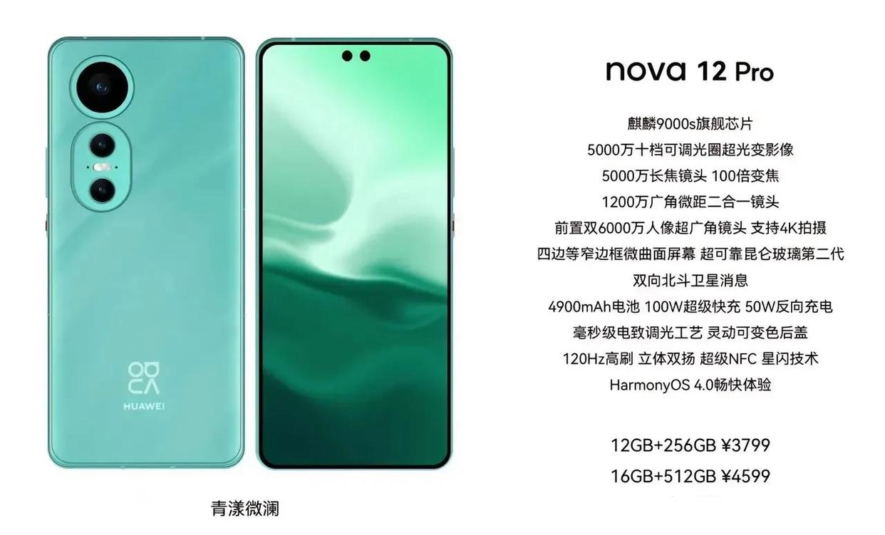Huawei nova12 series: liquid camera, new Kirin, 5.5G network - iMedia