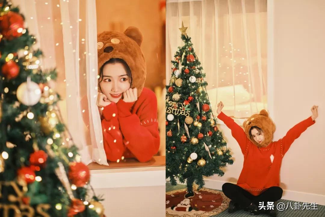Actress Qi Suns Christmas Photo: Qin Lanxiu Slender Waist, Song Zuer is ...