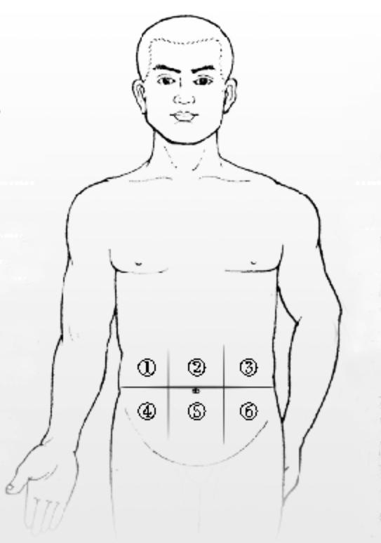 What is stomachache?Look at this map of the abdomen and you will know ...