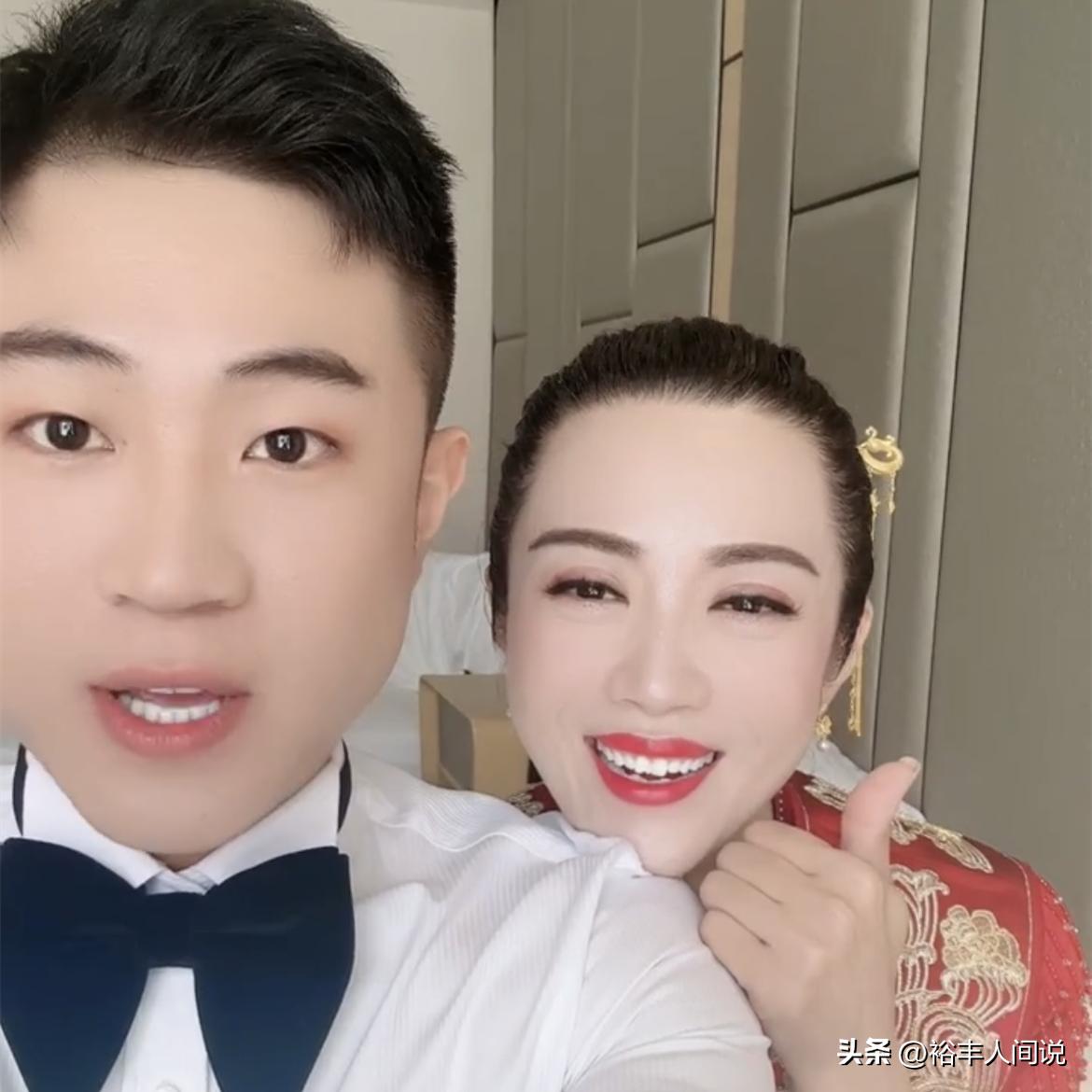 Liu Neng's son Wang Liang will have another wedding! Wen Meiling wore a ...