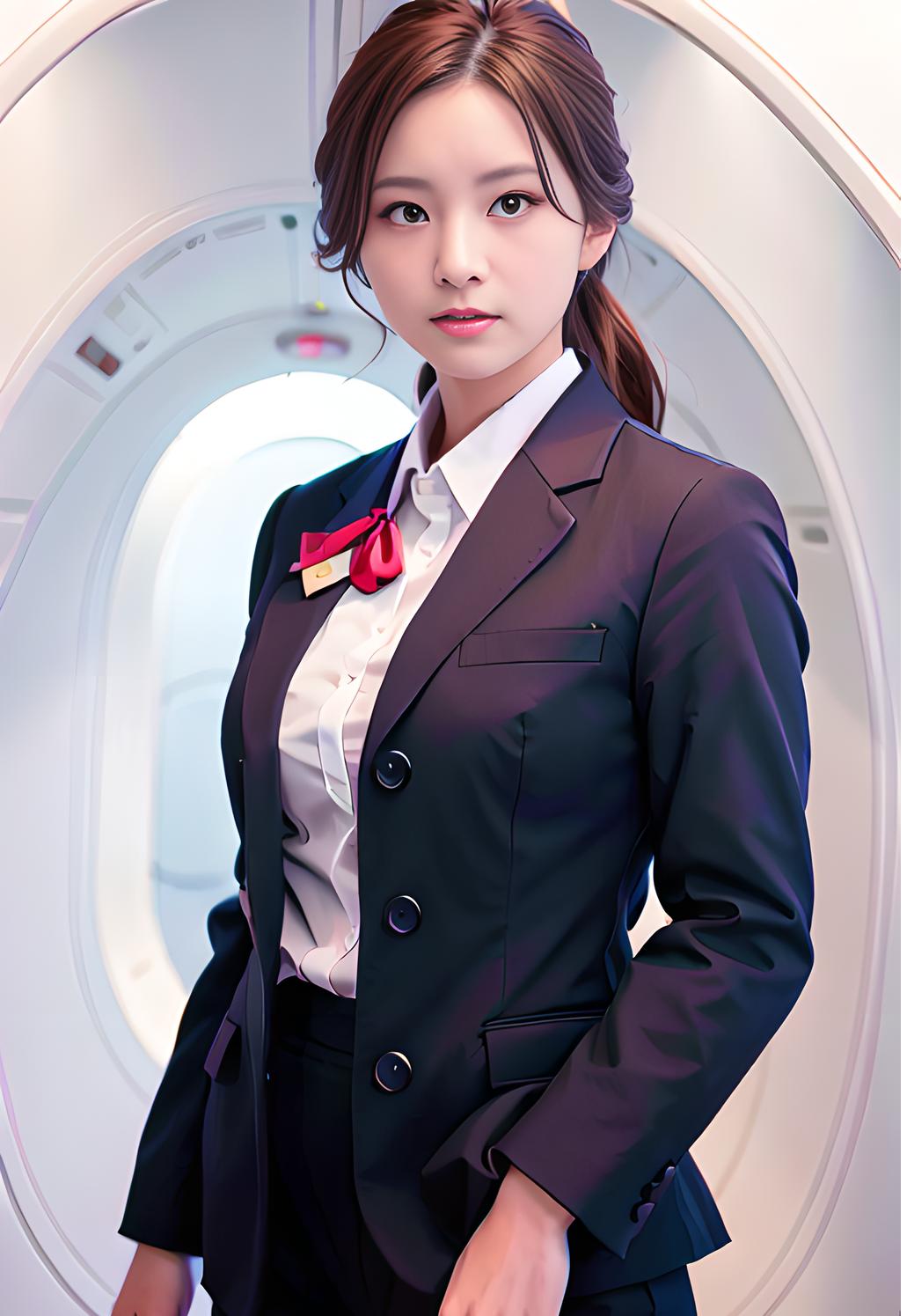 Japanese stewardess: a beautiful landscape in the aviation industry - iNEWS