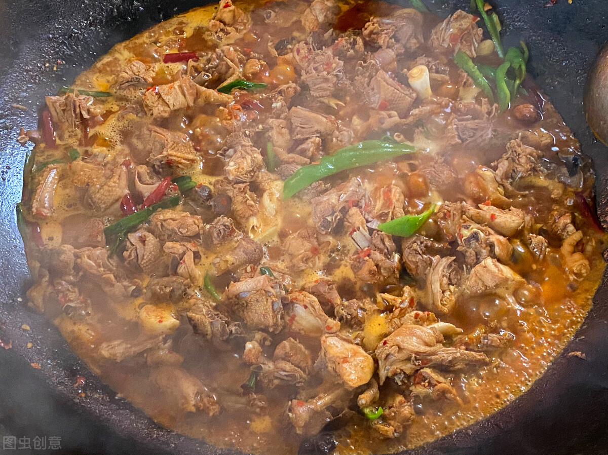 How to make ground pot chicken delicious?Teach you a trick, look at ...