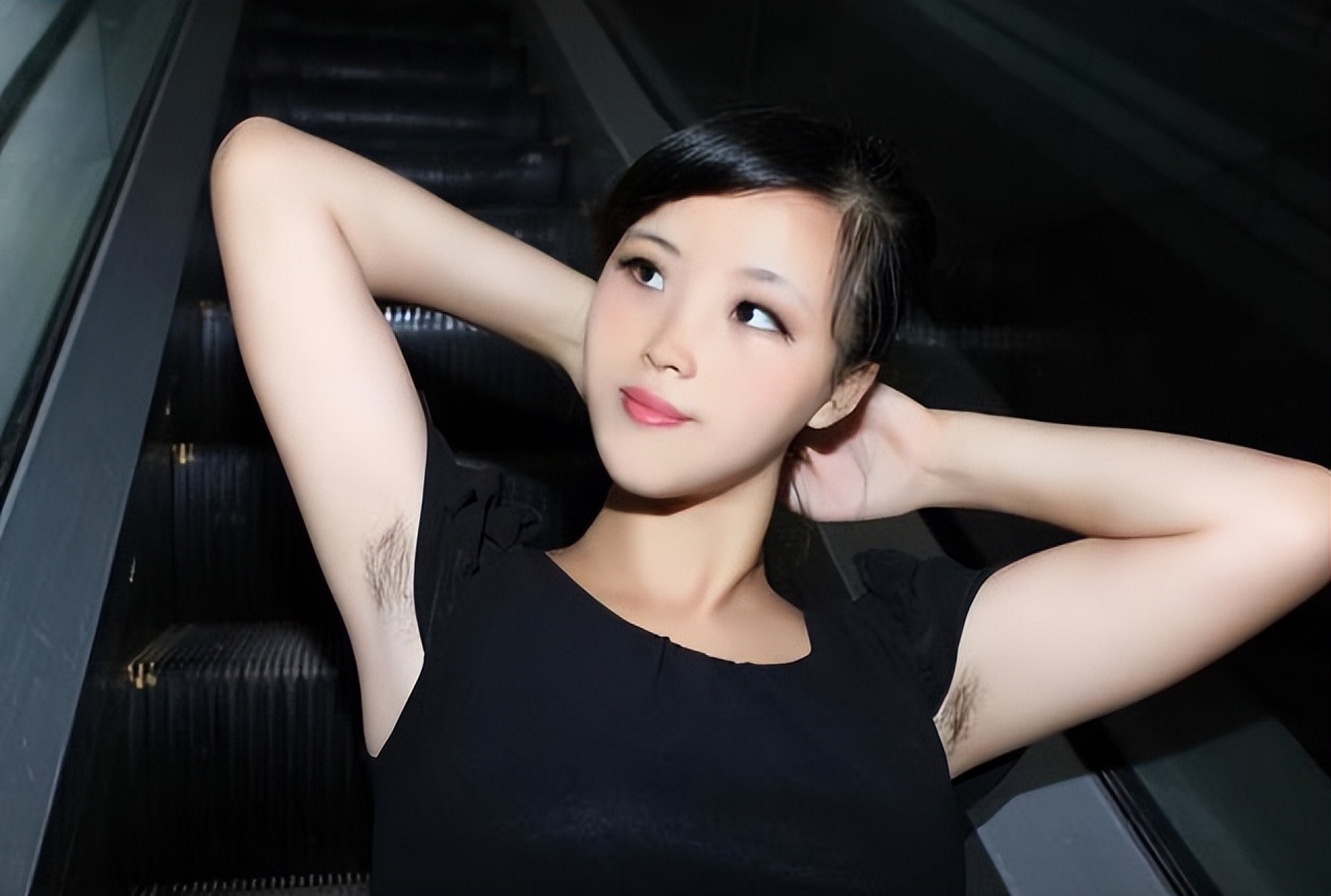 Why do some girls have thick armpit hair while others have very clean ...