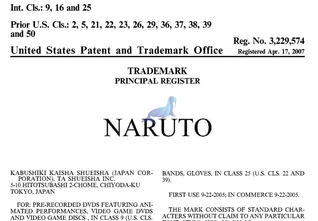 HSP acted as the agent of the popular animation big IP Naruto NARUTO, case number: 23-cv-2982 ...