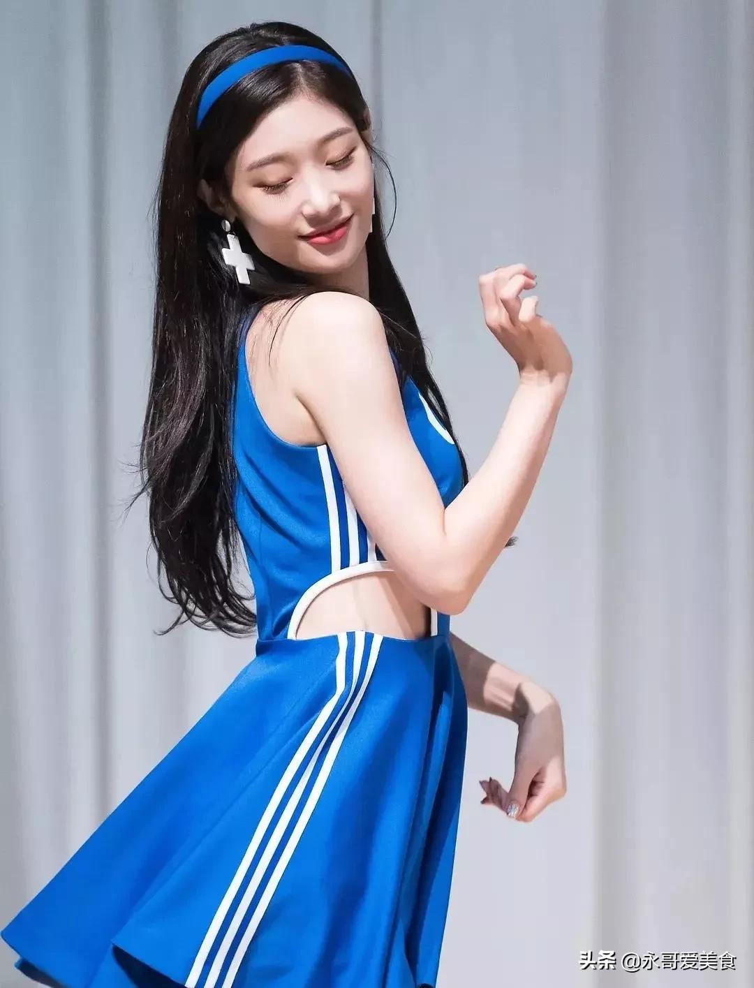 Zheng Caiyan, Korean super beautiful singer, fresh and beautiful, super ...