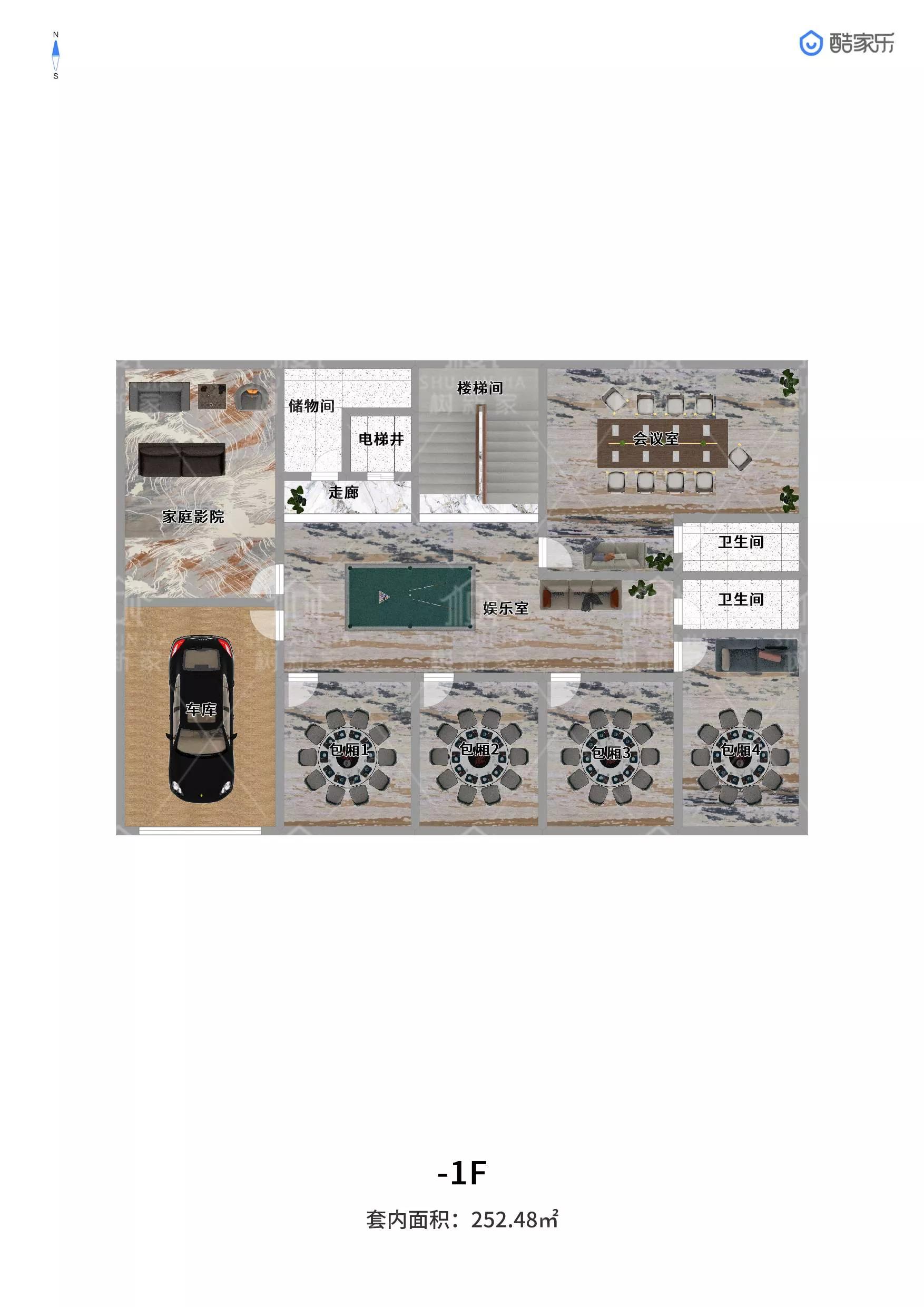 Three-story Chinese-style homestay villa with complete functions - iNEWS