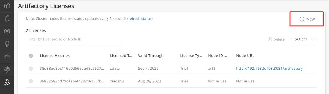Installation of Artifactory HA - iNEWS