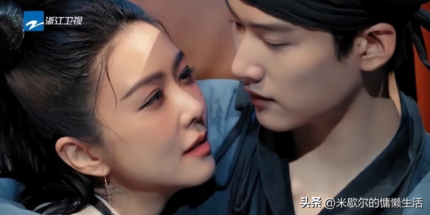 Kissing scene with Xiao 21 Xiao Xianrou, remake of "A Chinese Ghost ...