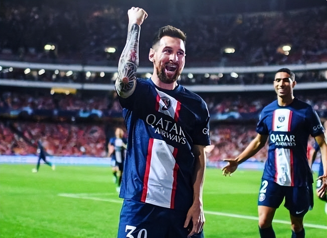 10th goal of the season!Messi is in the Champions League: the outer ...