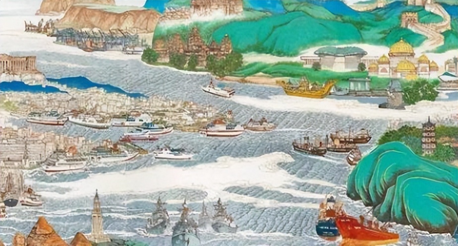 A comparison between the expansion of European countries' ocean trade ...