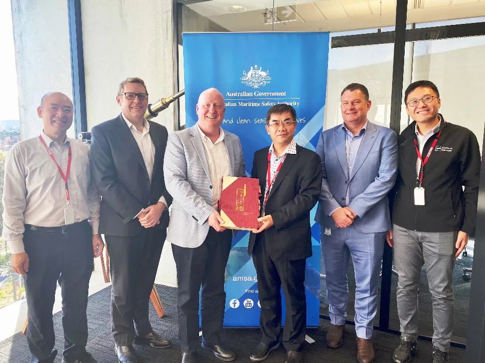 China Classification Society Singapore Branch visited the headquarters ...