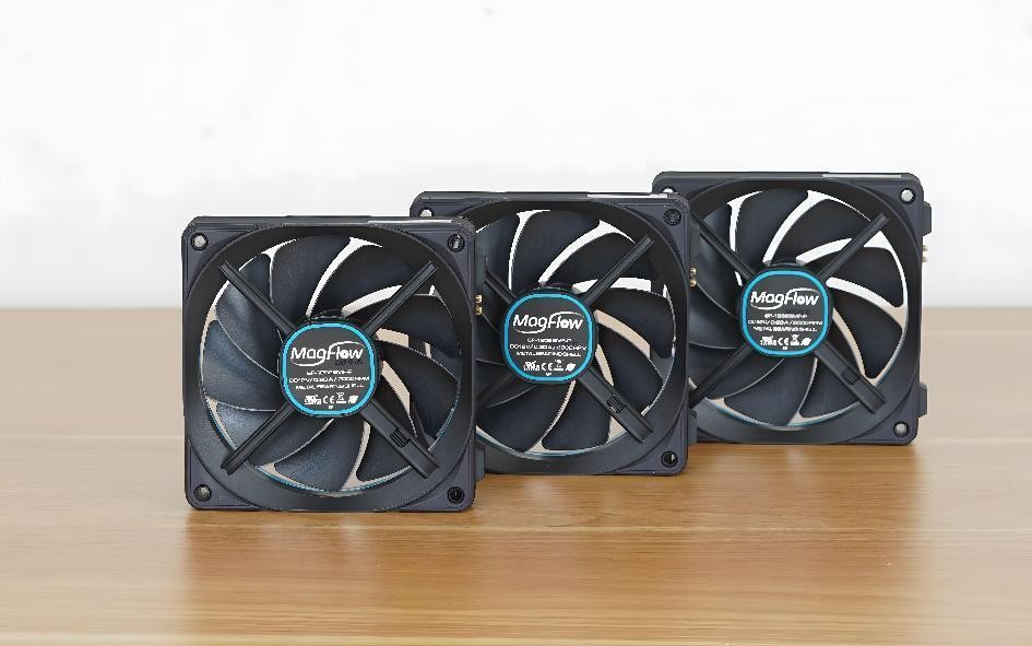 Haiyun MagFlow 1225 PWM fan: Magnetic splicing design, excellent ...