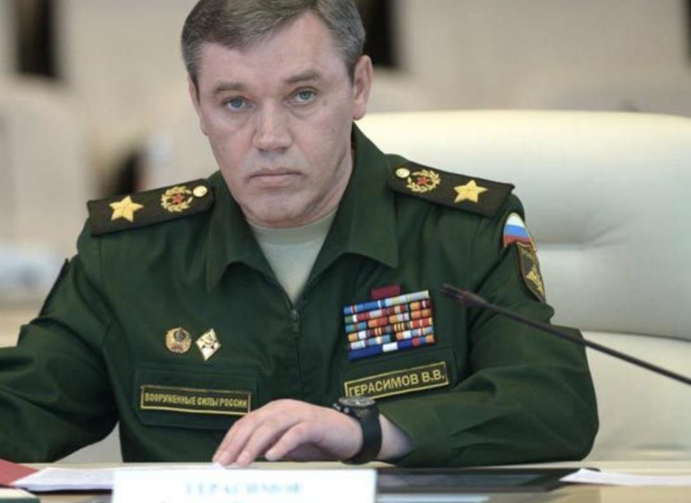 The unsmiling Russian Chief of General Staff Gerasimov was overthrown ...