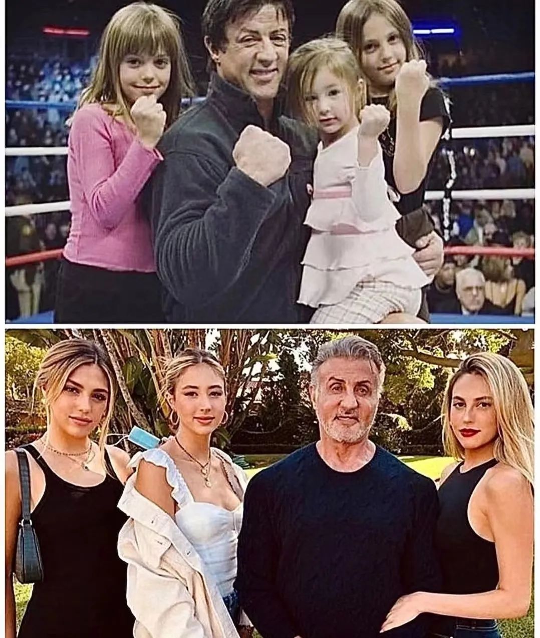 Stallone, my father-in-law has three daughters - iMedia