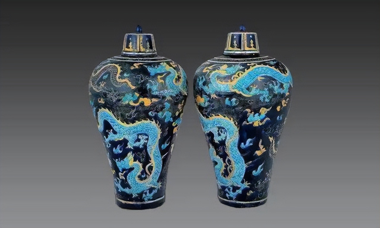 The firing technique and cultural connotation of glazed silver-bodied ...