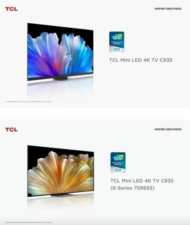 TCL's CES 2023: annual brand TOP10, awards won - iMedia