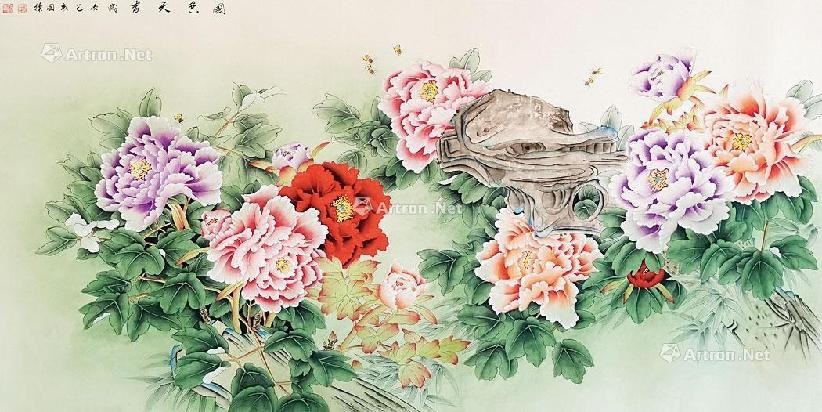 Zhang Guodong, a famous painter of flowers and birds in new fine ...