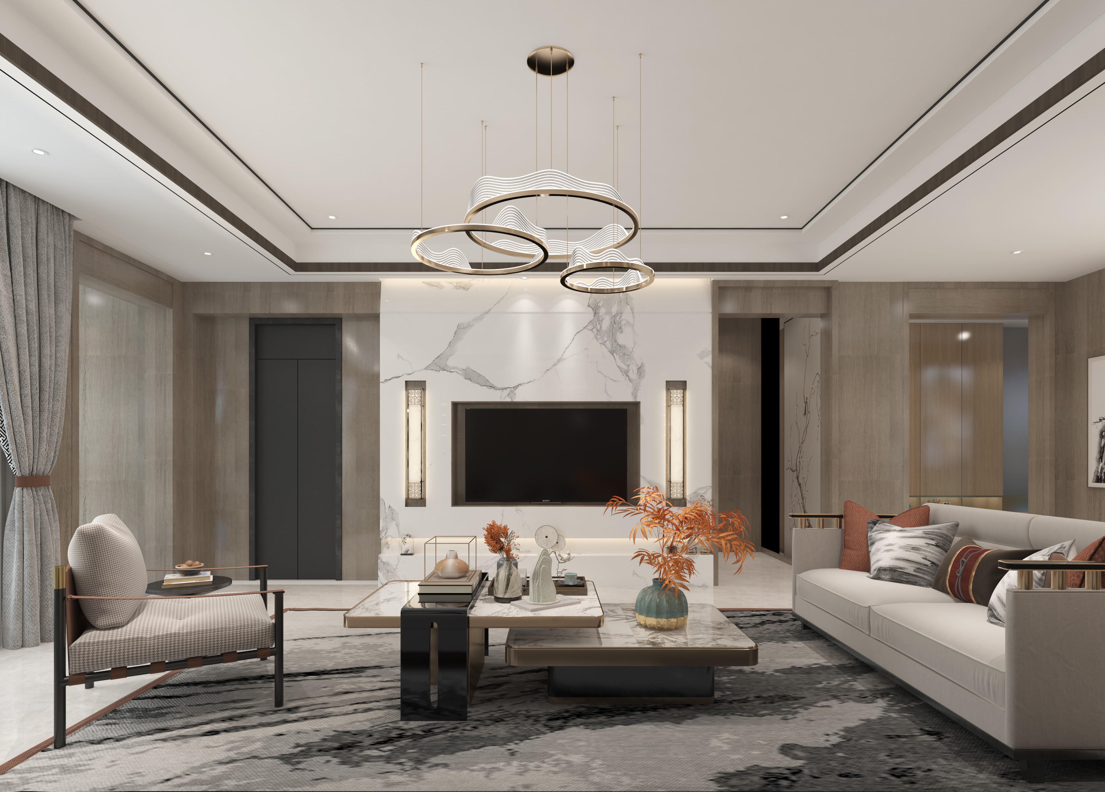 New Chinese style decoration, the collision of tradition and modernity ...