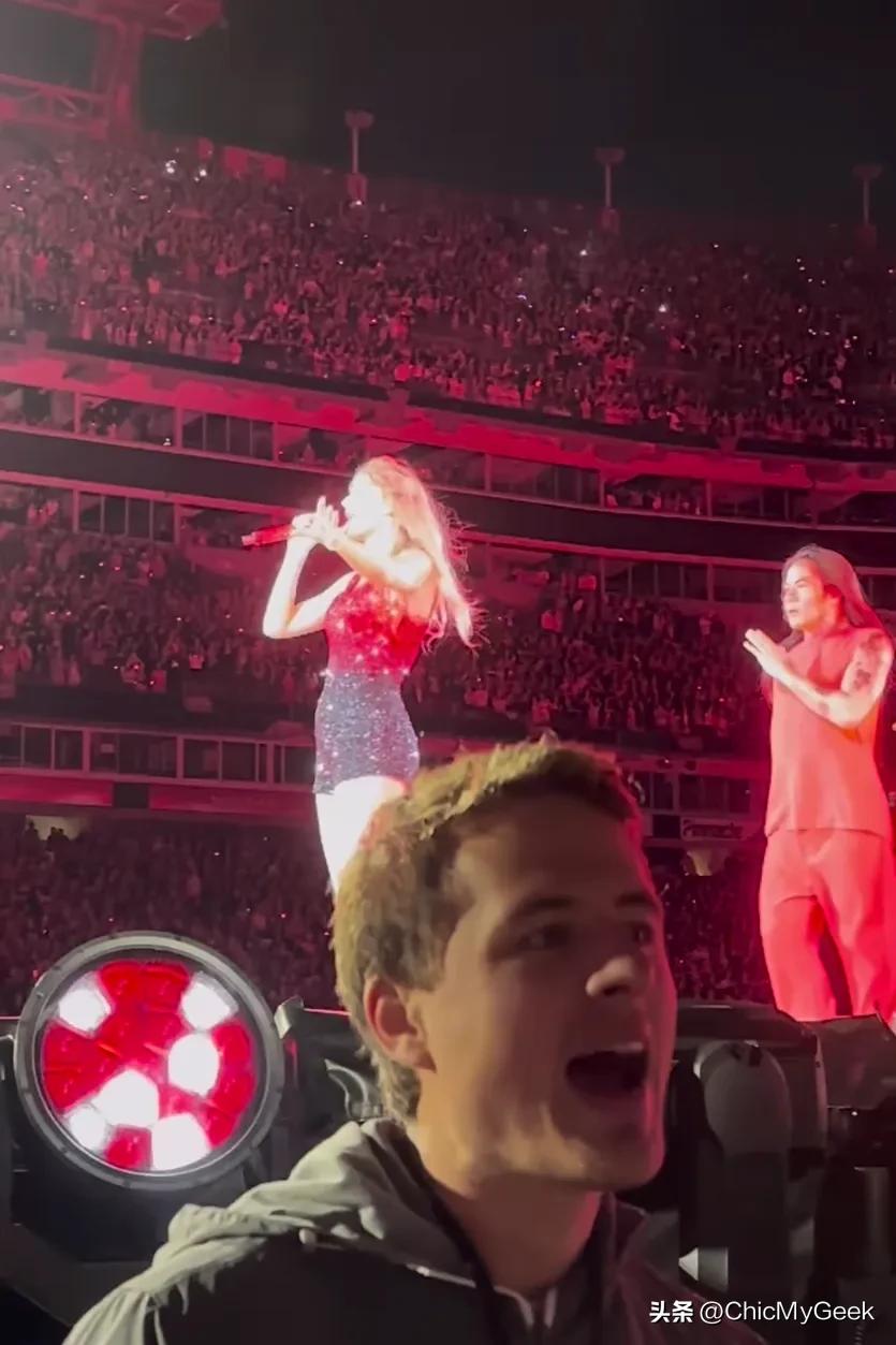 The security guard at Taylor Swift's concert sang lip-synch and became ...