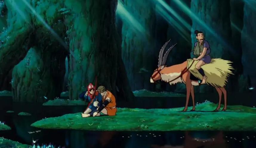 What artistic techniques were used in Hayao Miyazaki's pinnacle work ...