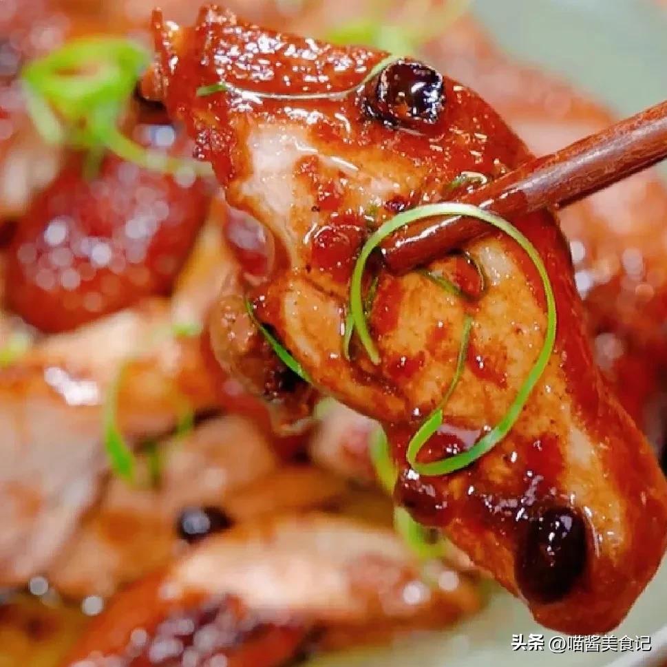 Have you learned the black bean duck from the foreign daughter-in-law ...