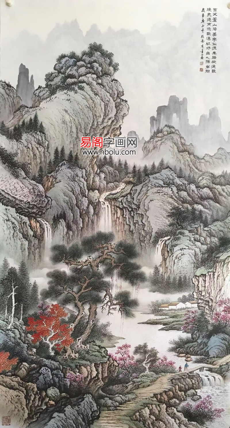 Zhou Jinshan's Landscape Works of the China Artists Association - iNEWS