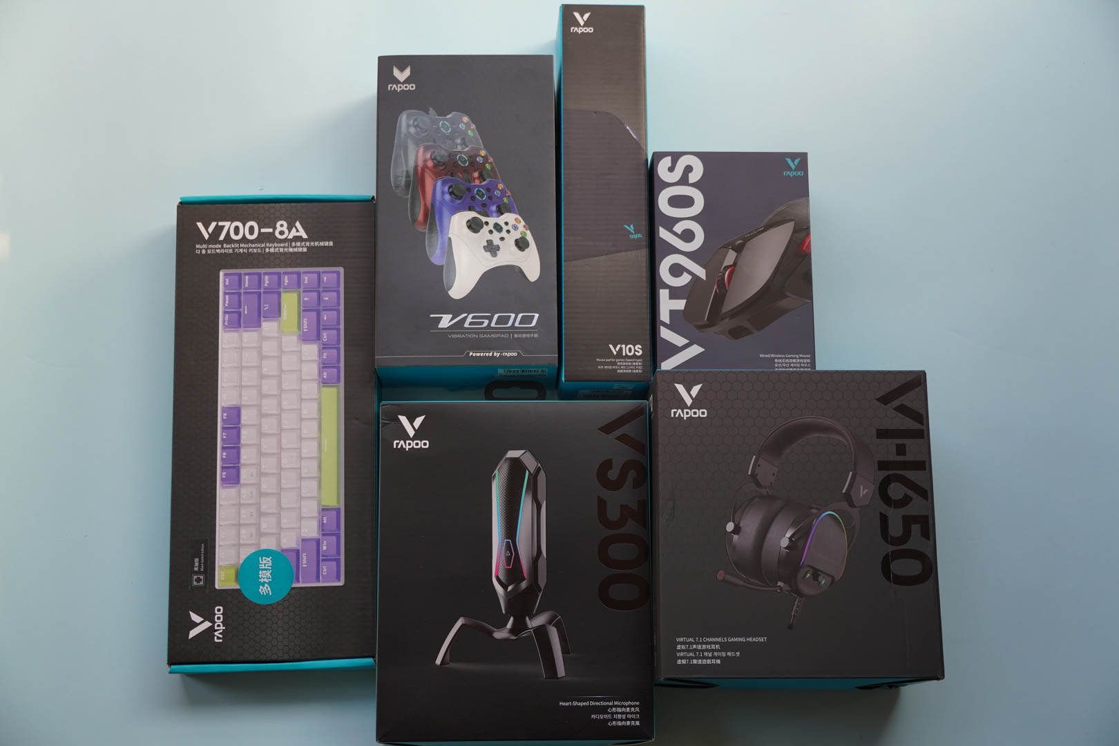 How do gamers choose peripherals?Let's take a look at the Rapoo gaming ...