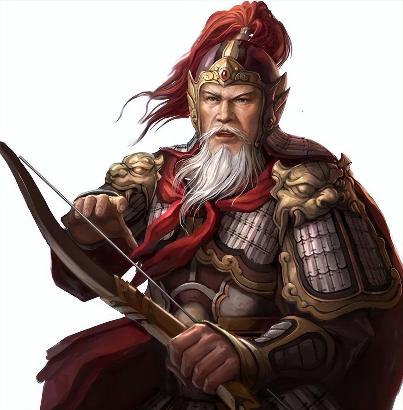 The son of the famous general Huang Zhong, who did an earth-shattering ...