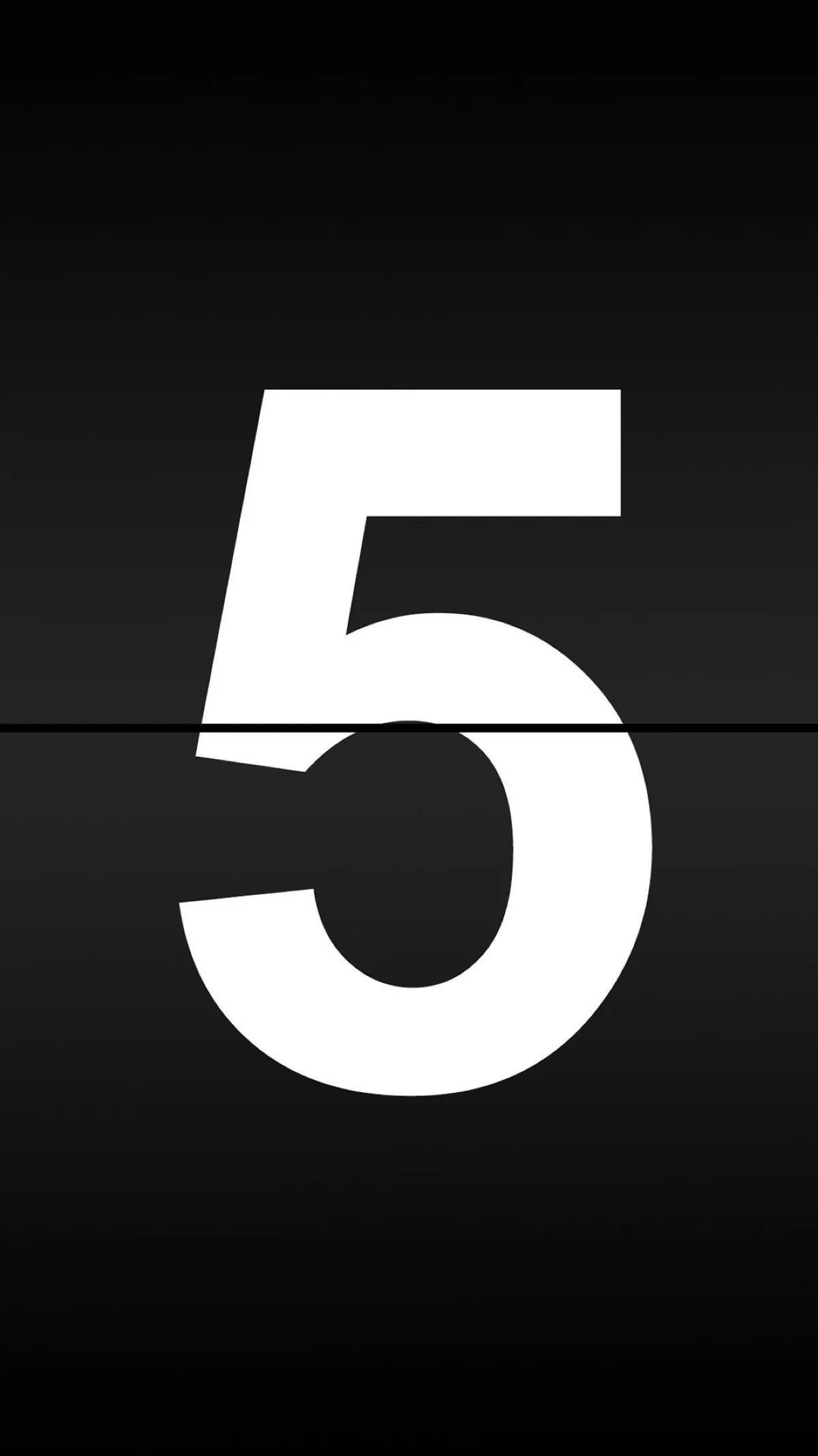 0-9 digital logo series mobile wallpaper - iNEWS