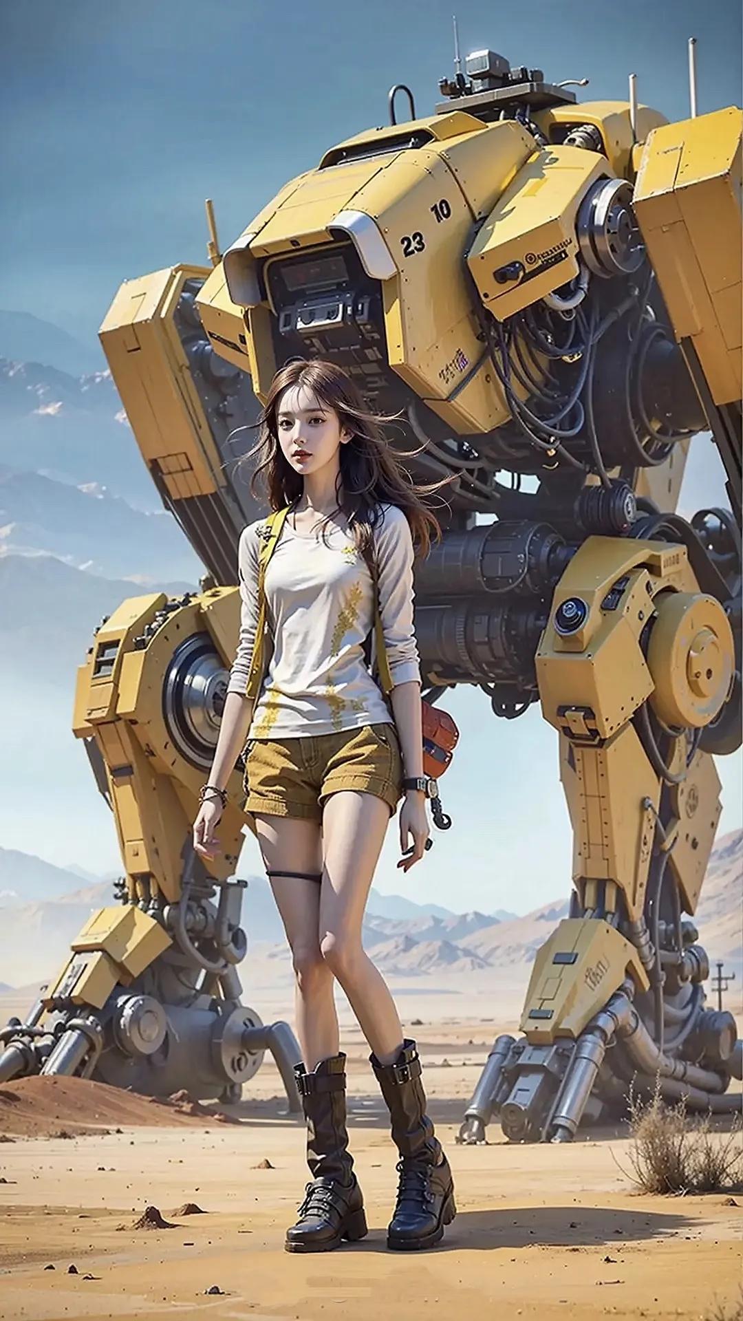 Mecha Goddess, Iron Beast and Battle Flower, do you love such ...