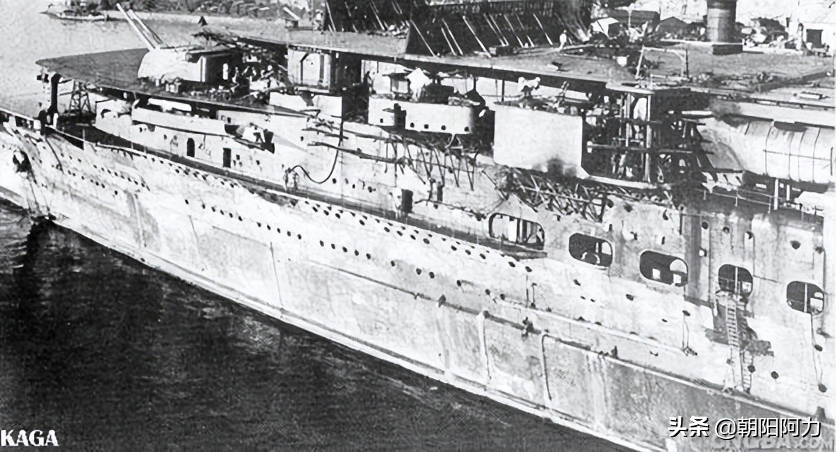 The Kaga aircraft carrier was the worst failure in China, and 8 ...