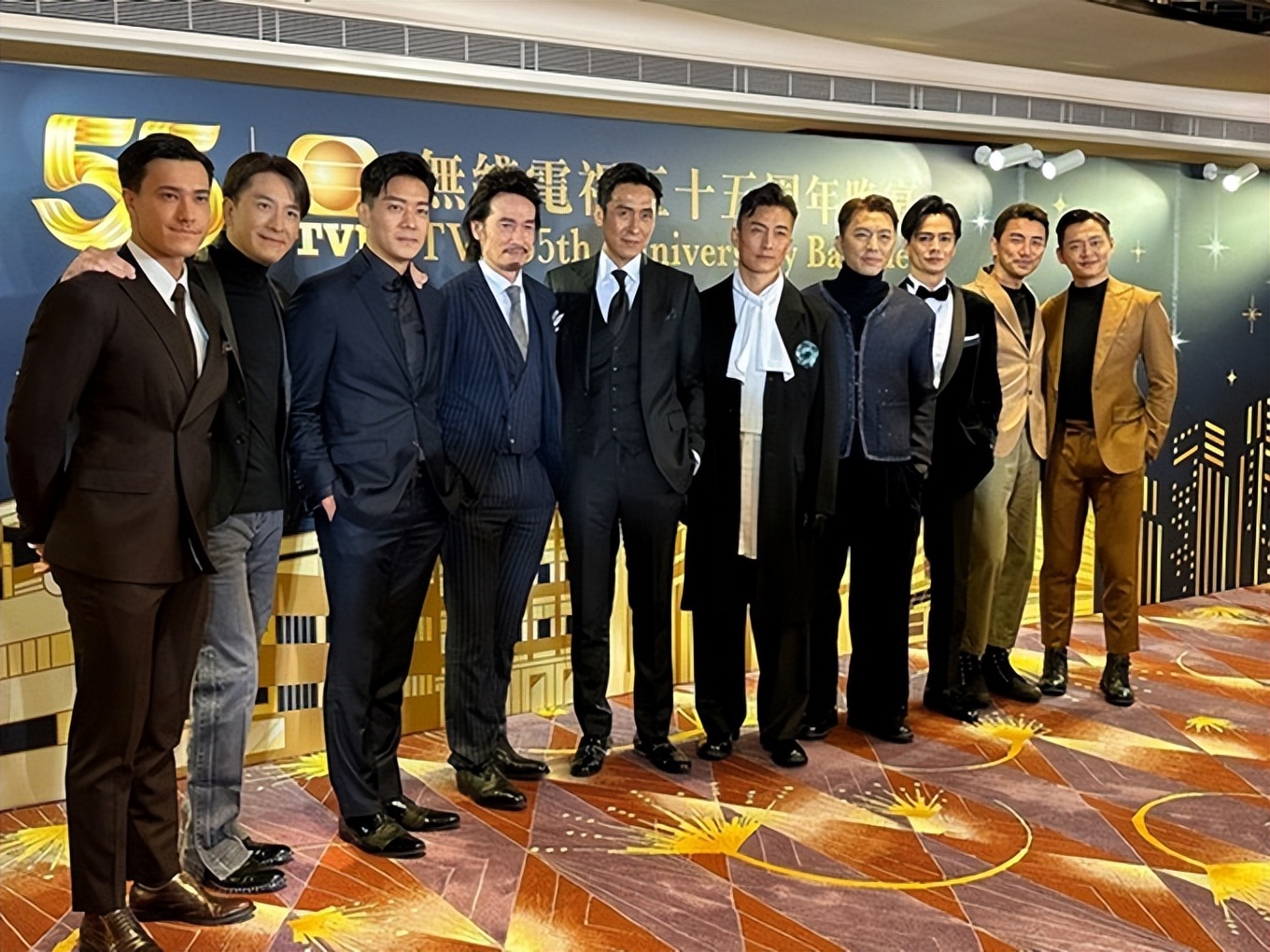 The actresses at the TVB dinner show off their figures, Lin Feng's ...