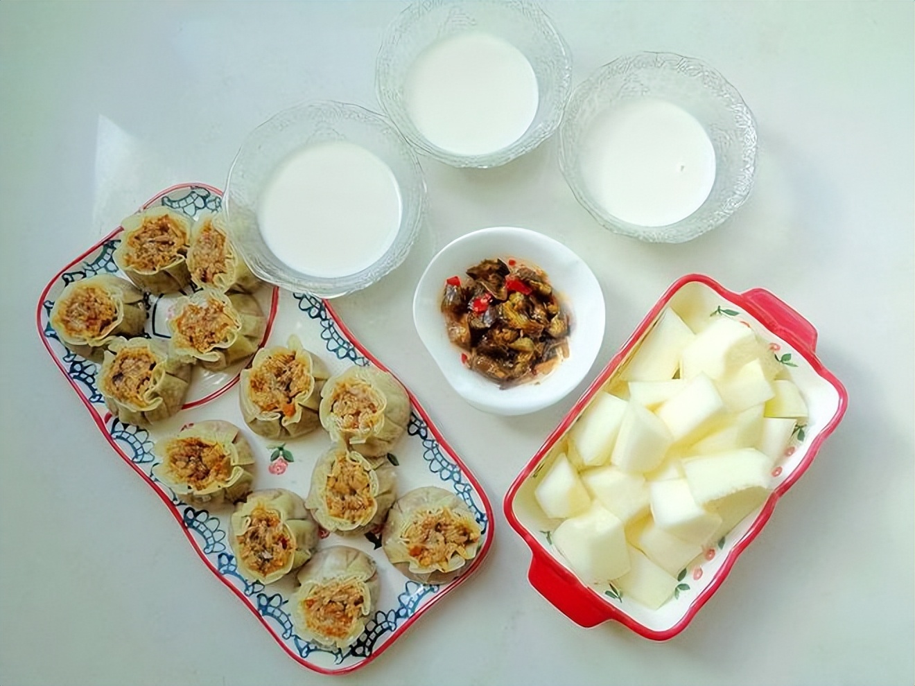 Bailu had breakfast for the first 15 days, no leftovers, no waste ...