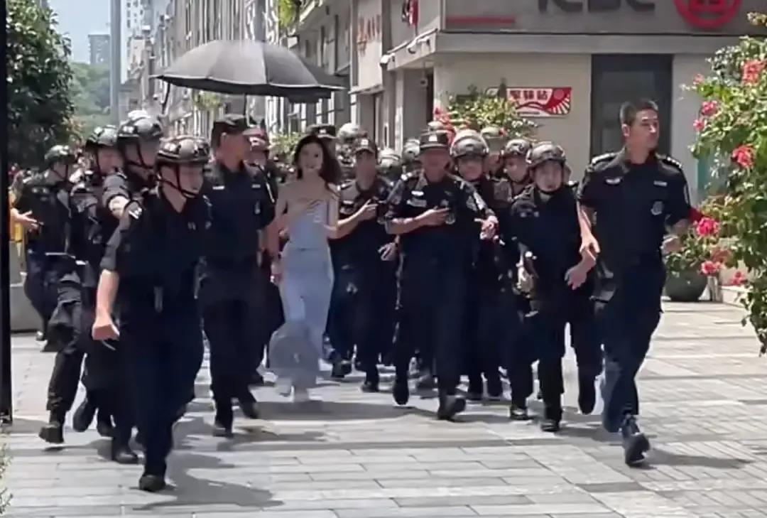 Why did the dispatch of special police at the Angelababy event cause ...