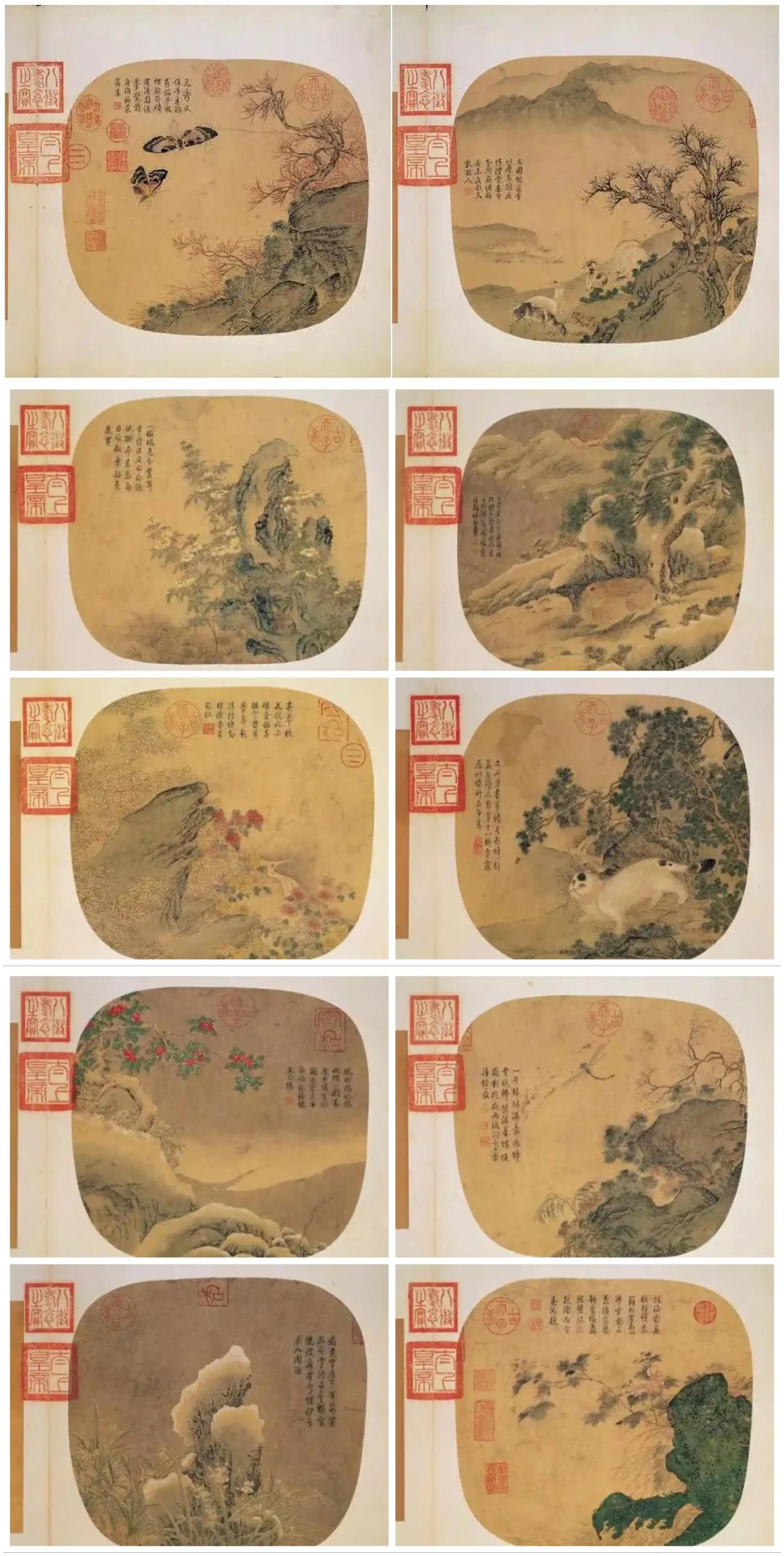 Appreciation of Diao Guangyin's paintings "Sketching Flowers Album ...